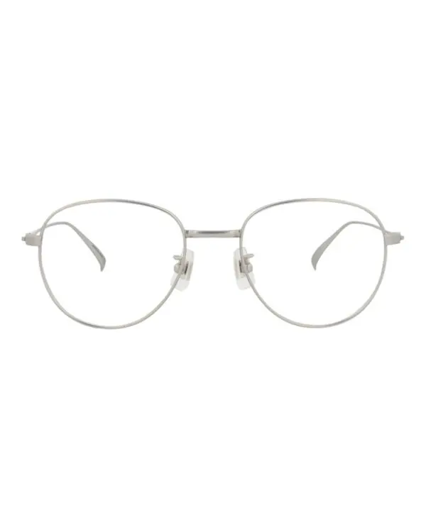 Dunhill Round-frame Titanium Optical Frames - Silver Silver Transparent (du0007o/30009686/001)