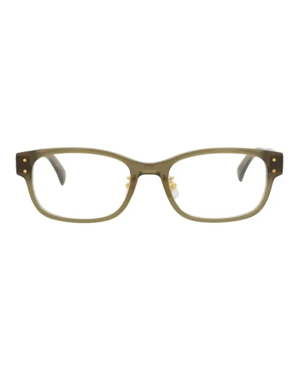 Dunhill Square Frame Acetate Optical Frames - Brown Brown Transparent (du0047oa/30012305/008)