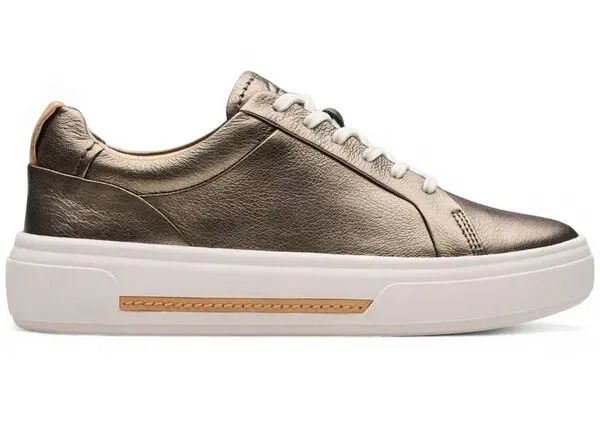 Clarks Hollyhock Walk Sneakers - Metallic