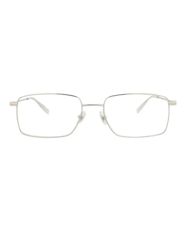 Montblanc Squareframe Metal Optical Frames - Silver Silver Transparent (mb0076o/30007962/006)