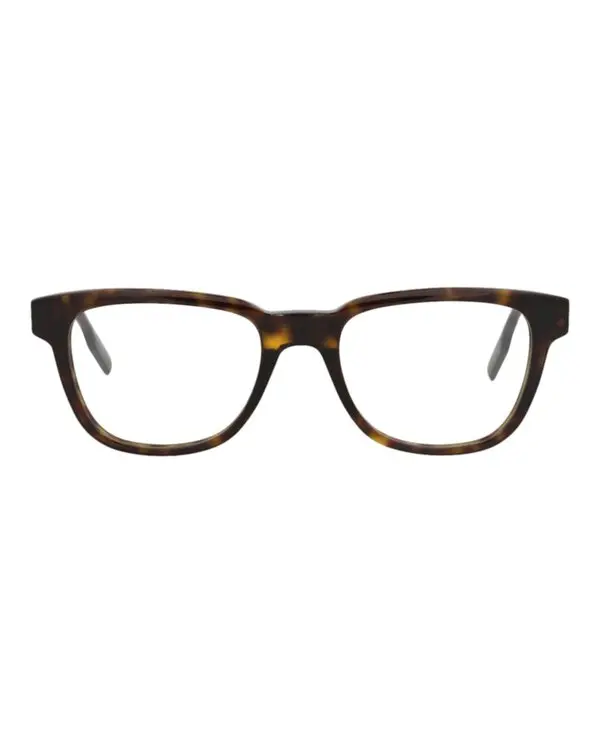 Montblanc Squareframe Acetate Optical Frames - Havana Havana Transparent (mb0178o/30011376/002)