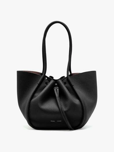 Proenza Schouler Large Ruched Tote - Black