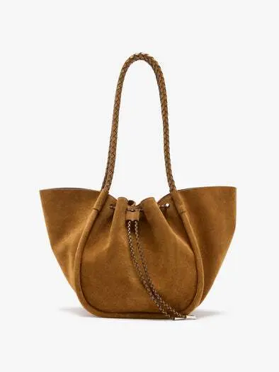 Proenza Schouler Large Ruched Tote - Hazelnut