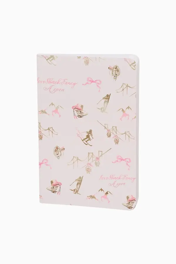 LoveShackFancy Printed Notebook - Aspen Print