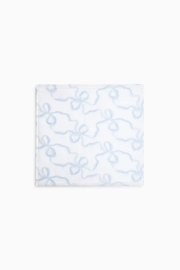 LoveShackFancy Cotton Wash Cloths - Cradle Blue