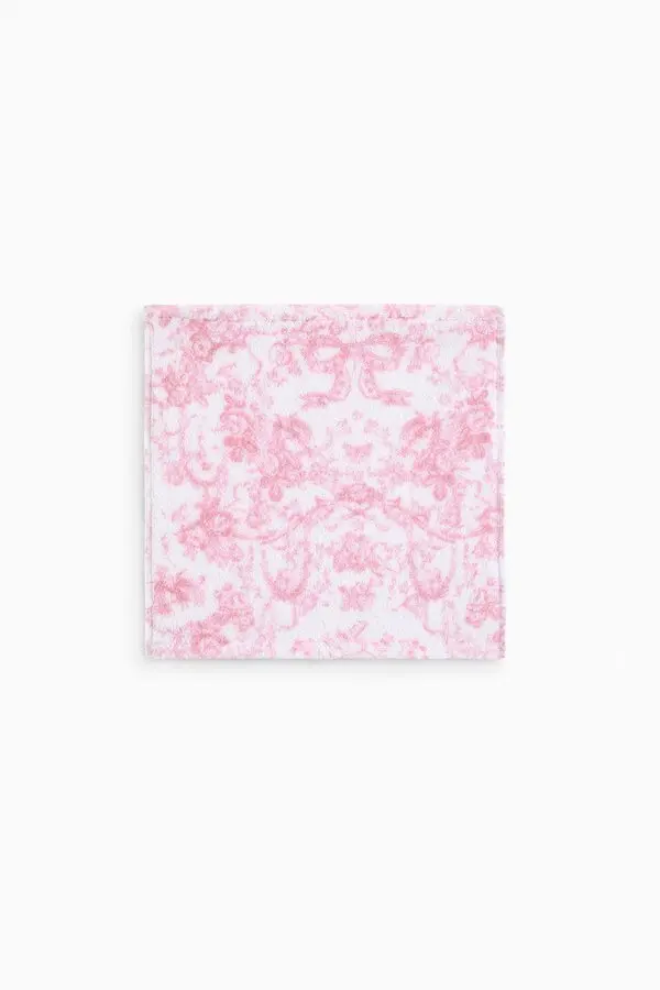 LoveShackFancy Cotton Wash Cloths - Cupids Pink