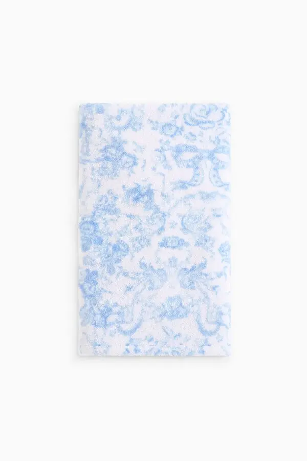 LoveShackFancy Cotton Hand Towel - Nantucket Blue