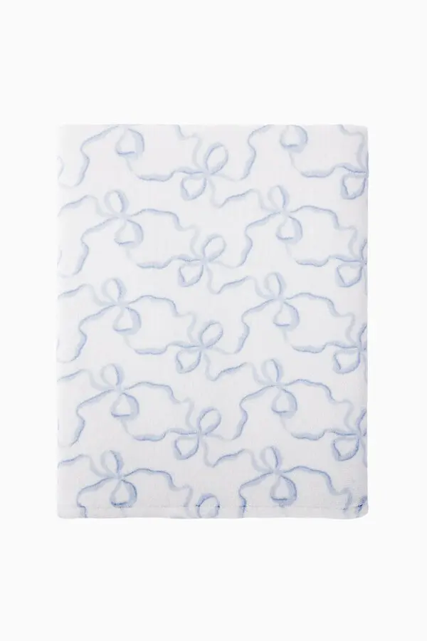 LoveShackFancy Cotton Bath Towel - Cradle Blue