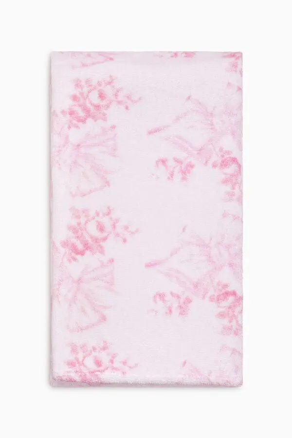 LoveShackFancy Cotton Bath Towel - Peach Fuzz