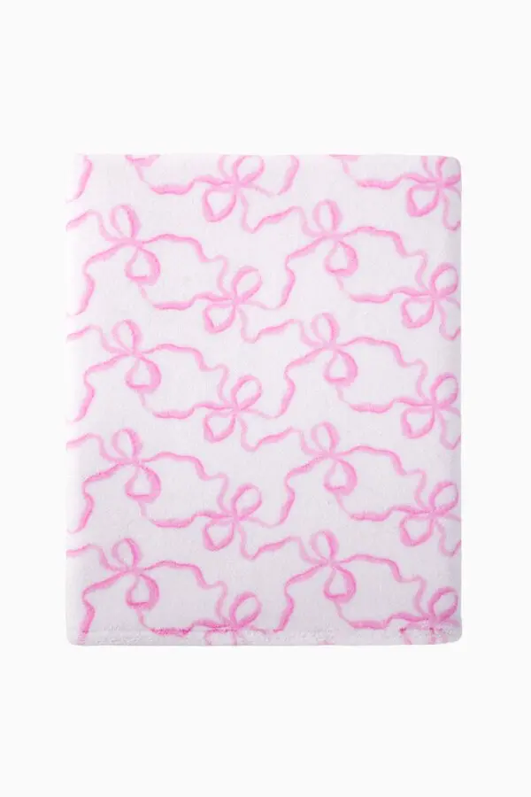LoveShackFancy Cotton Bath Towel - Pink Bonnet