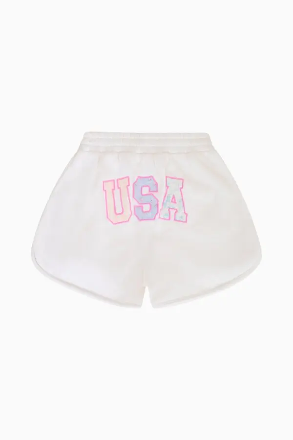 LoveShackFancy Jeanette Usa Shorts