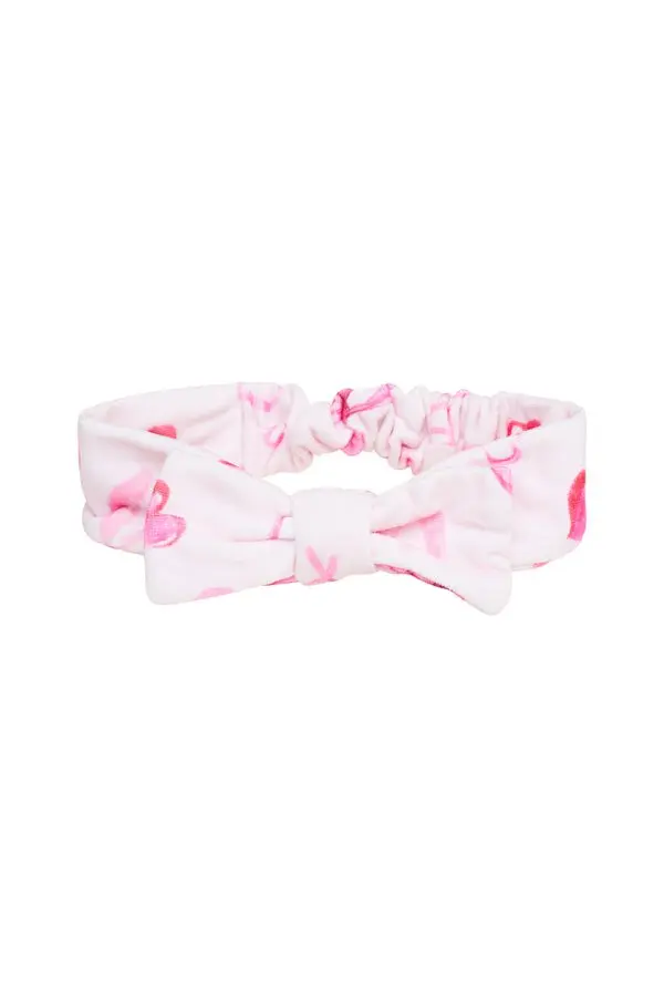 LoveShackFancy Bow Detail Headband - Blushing Kisses