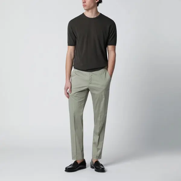 PT TORINO Cotton-blend Trousers