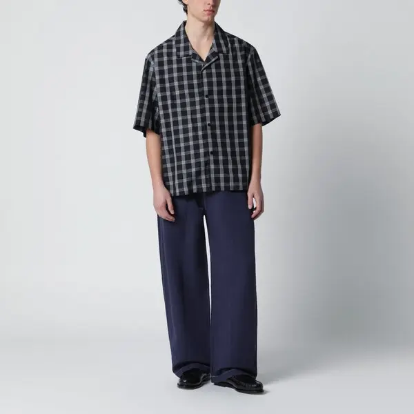 Studio Nicholson Kline Shirt Check Pattern