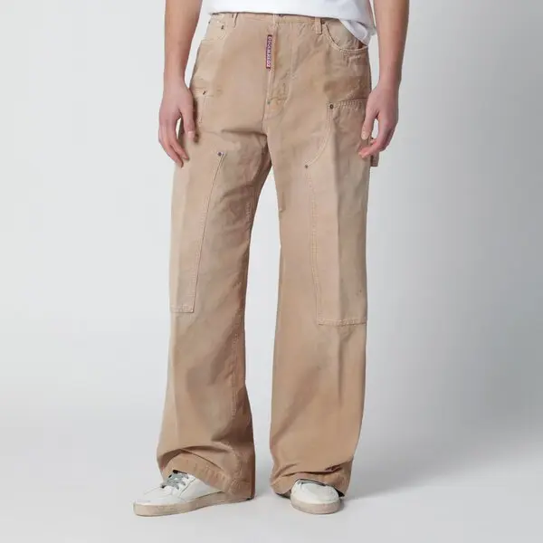 Dsquared2 Vintage-effect Baggy Carpenter Jeans