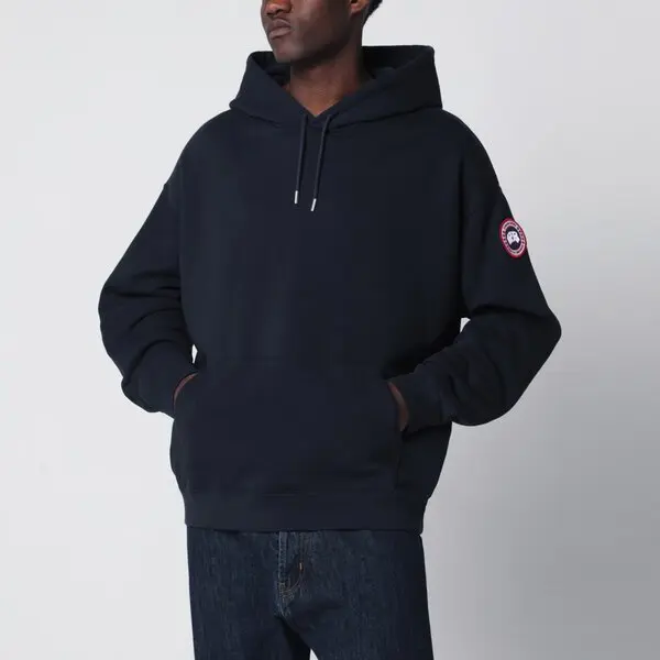 Canada Goose Hooded Sweatshirt - Blue