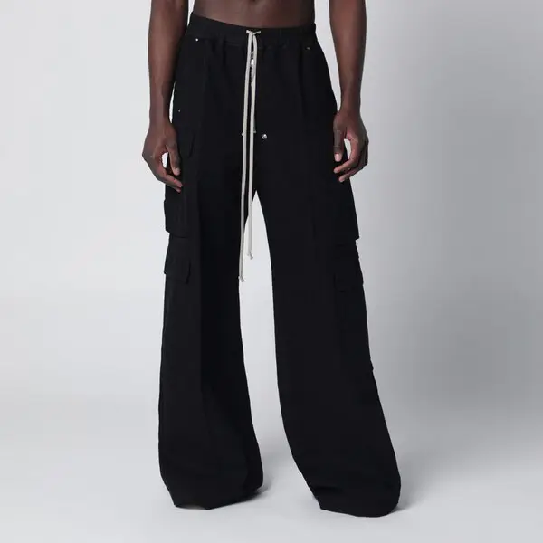 Rick Owens Double Cargo Jumbo Bela Trousers