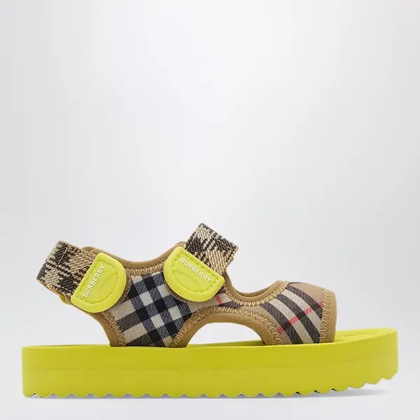 Burberry Check-pattern Sandals