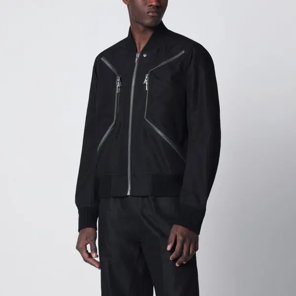 Rick Owens Zip-up Cotton-blend Jacket