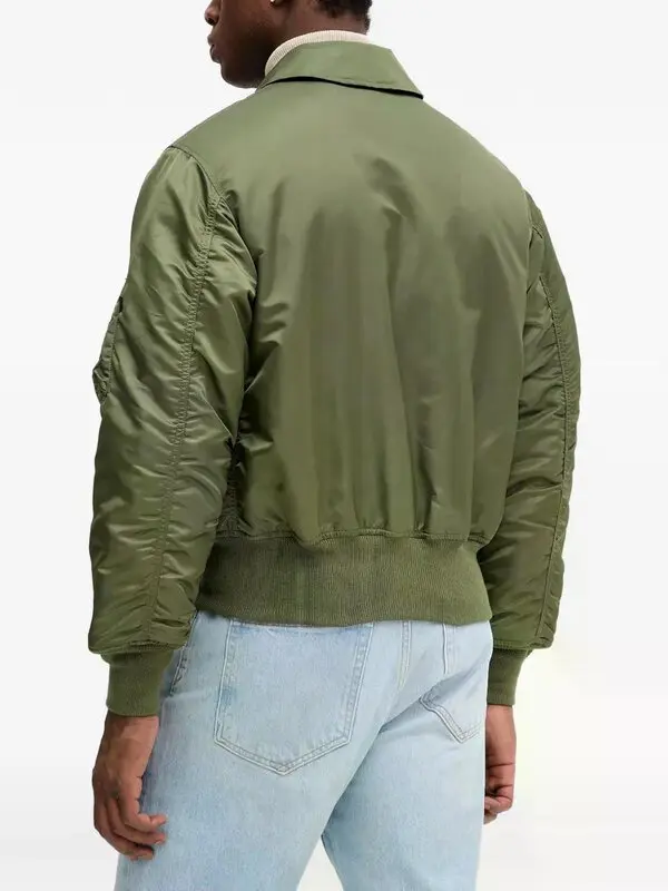 Alpha Industries Logo Patch Zip Jacket