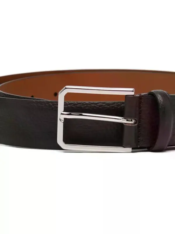 Santoni Leather Belt