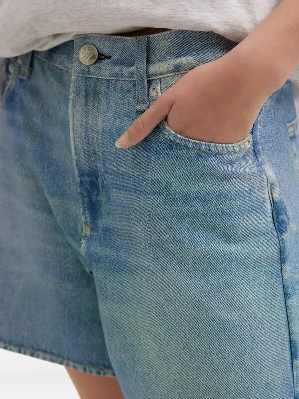 Rag & Bone Five-pocket Denim Shorts - Blue