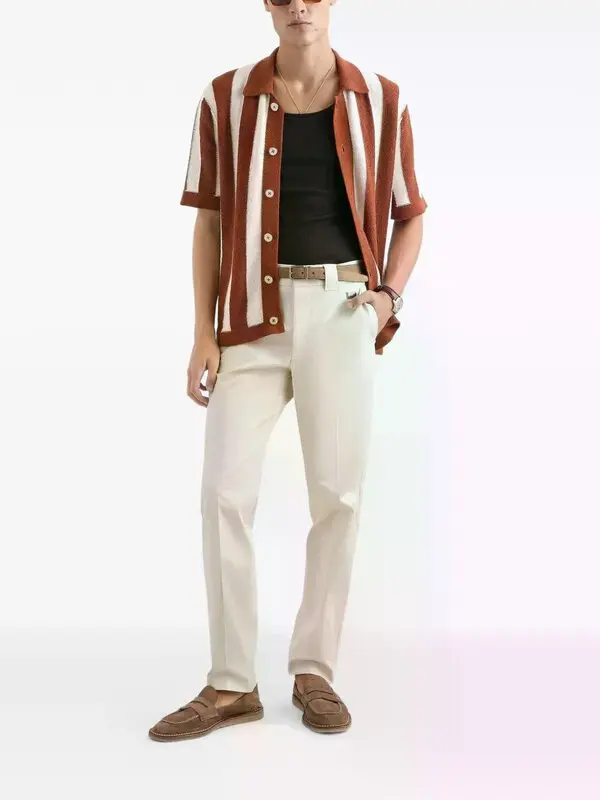 Dolce & Gabbana Striped Button Shirt
