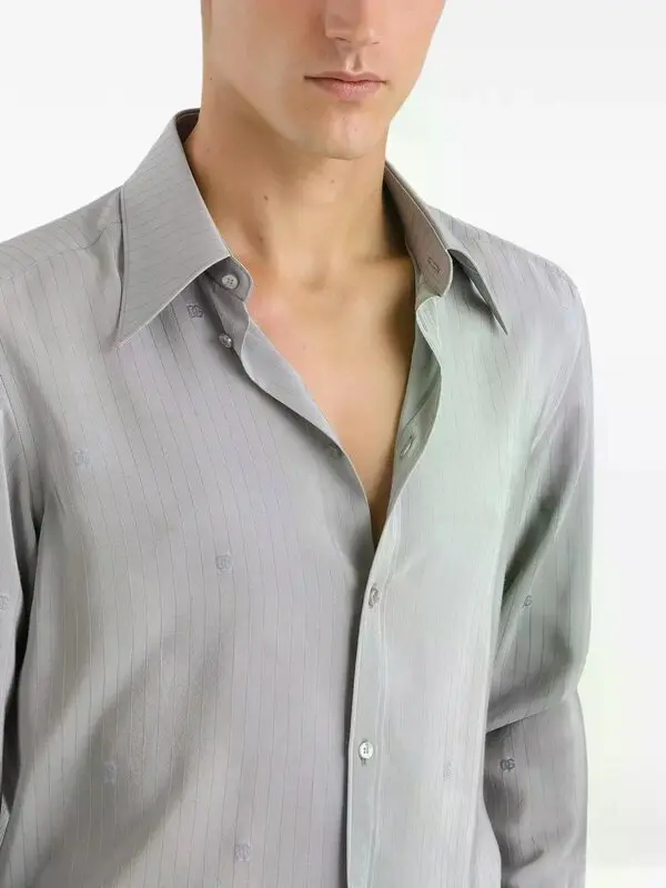 Dolce & Gabbana Striped Buttoned Shirt