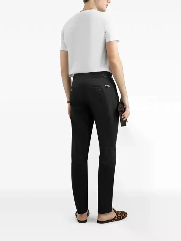 Dolce & Gabbana Pleated Belted Trousers