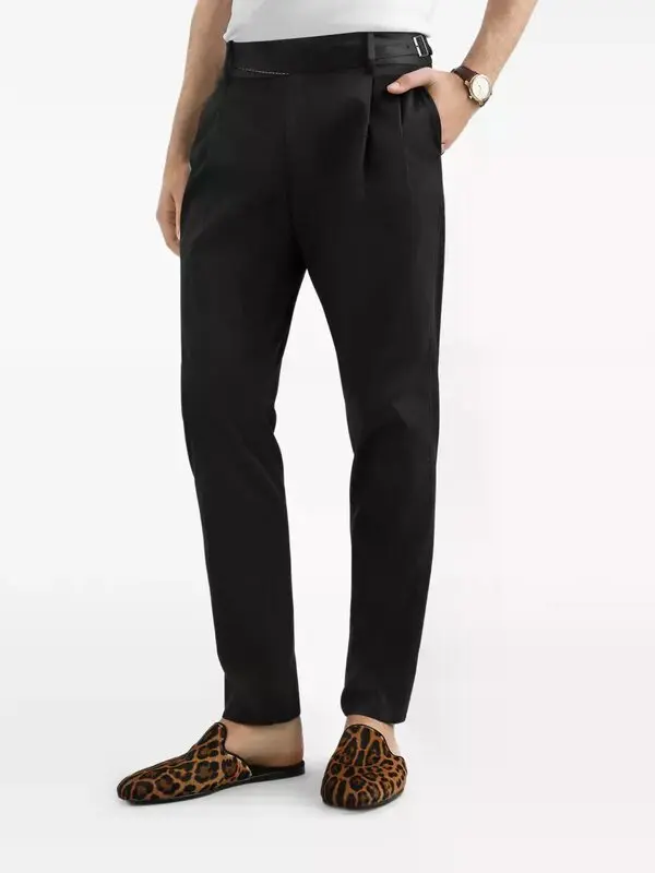 Dolce & Gabbana Pleated Belted Trousers