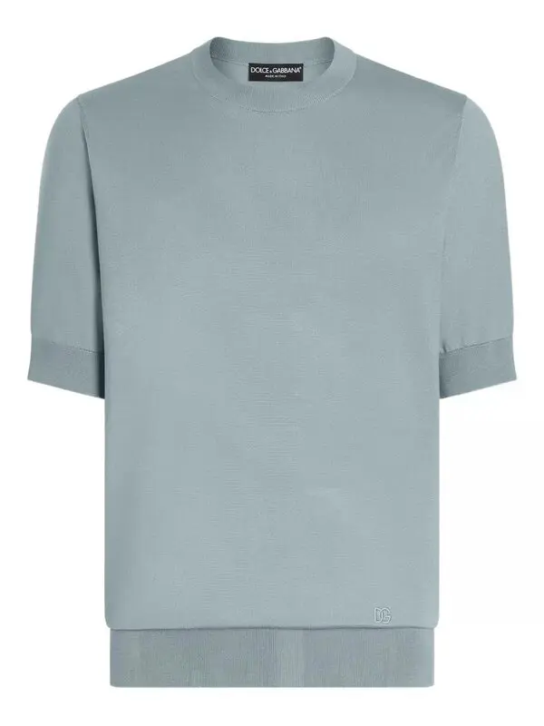 Dolce & Gabbana Logo-embroidered T-shirt