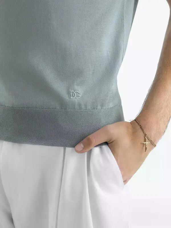 Dolce & Gabbana Logo-embroidered T-shirt