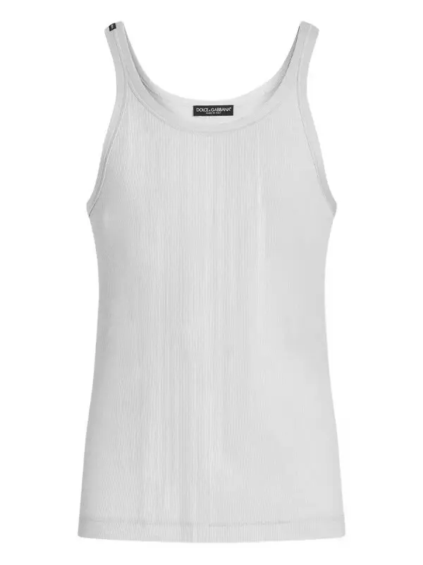 Dolce & Gabbana Ribbed Tank Top