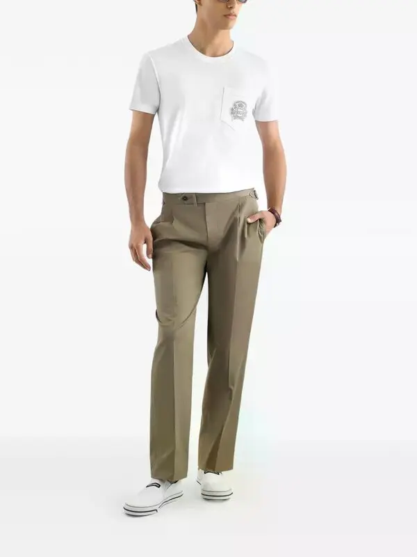 Dolce & Gabbana Pleated Buckle Trousers