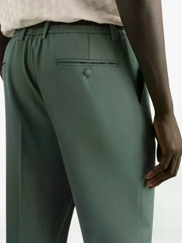 Dolce & Gabbana Poplin Trousers - Green
