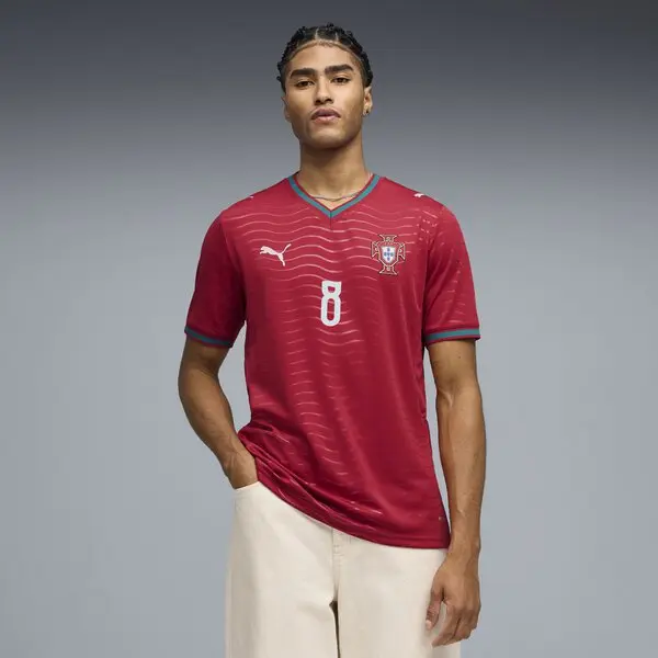 PUMA Portugal 2026 Home Player Soccer Jersey - Red