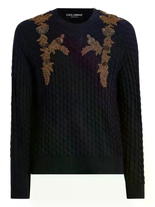 Dolce & Gabbana Embellished-detail Sweater