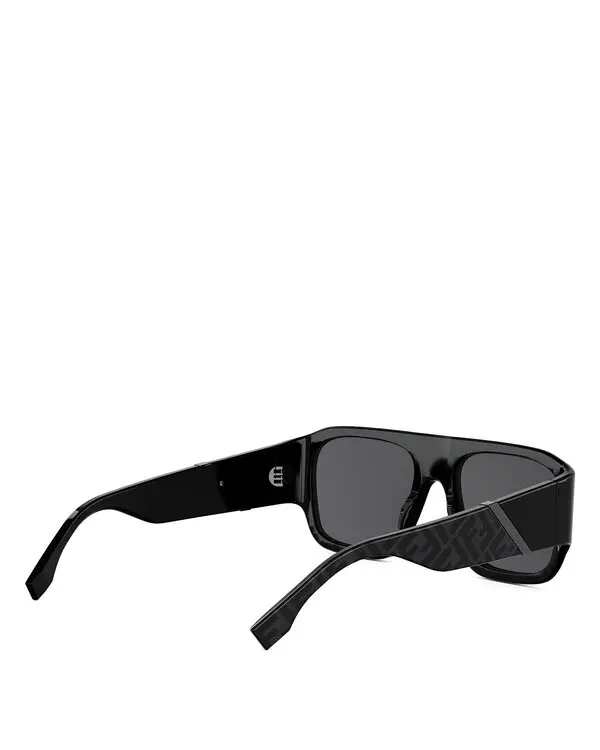 Fendi Diagonal Square Sunglasses, 54mm