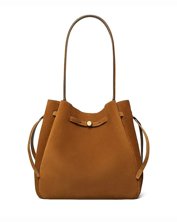 Tory Burch Large Suede Hobo Bag