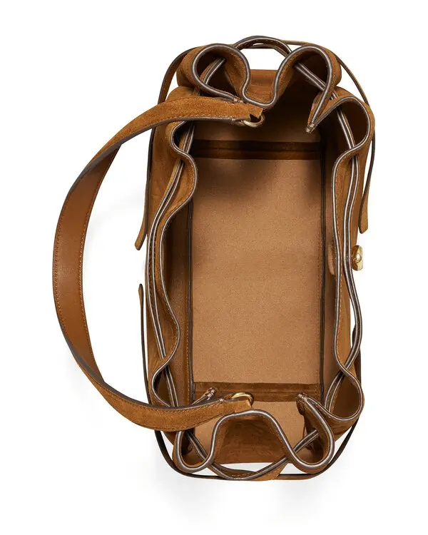 Tory Burch Large Suede Hobo Bag