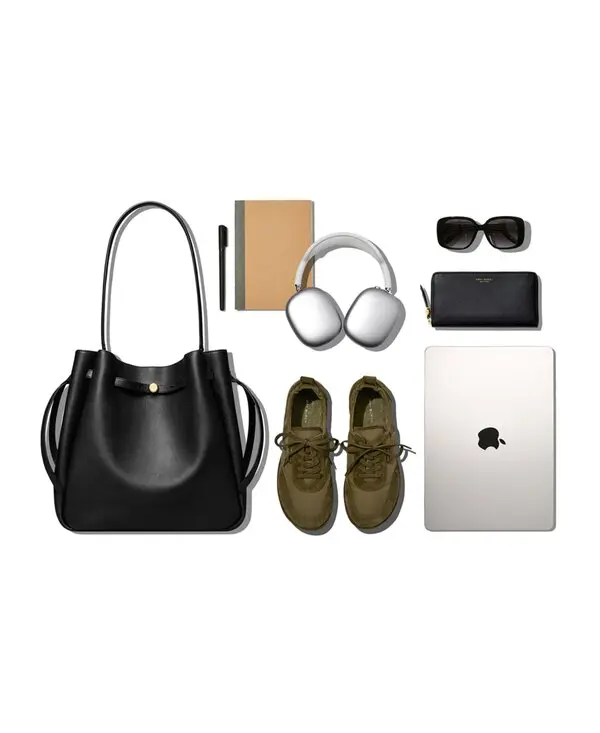 Tory Burch Large Suede Hobo Bag