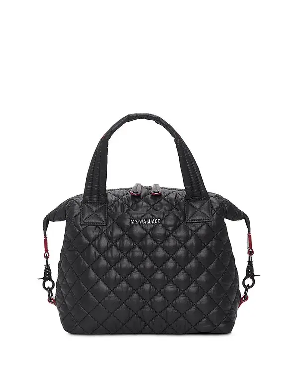 Mz Wallace Small Sutton Deluxe Handbag - Black/matte Black