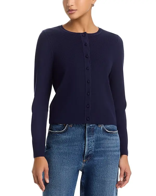 Aqua Scallop Cardigan