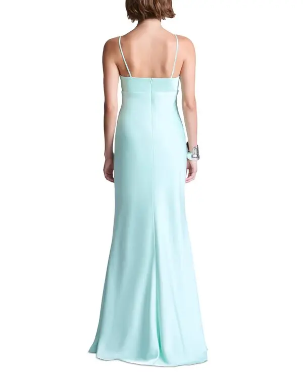 Bcbgmaxazria Faith Plunging Neck Gown