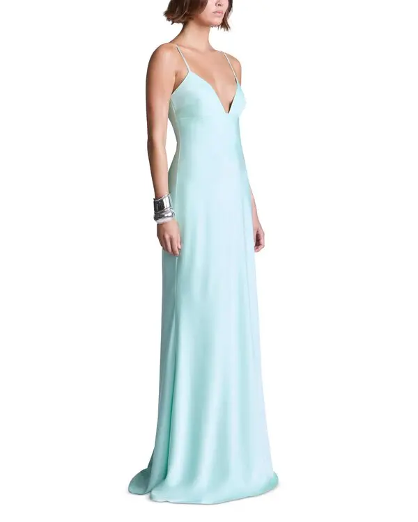 Bcbgmaxazria Faith Plunging Neck Gown
