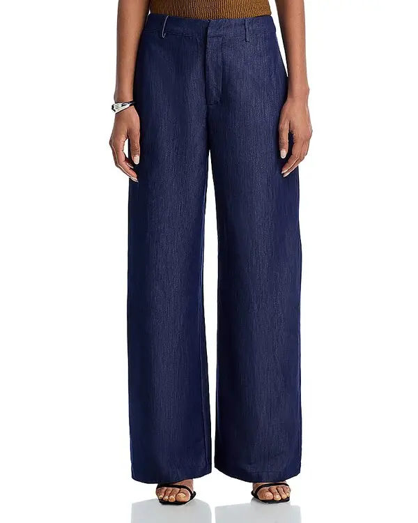 Aqua Wide Leg Denim Pants