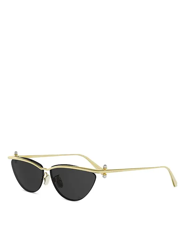 Dior Tribales Cat Eye Sunglasses - Shiny Gold Dh / Smoke