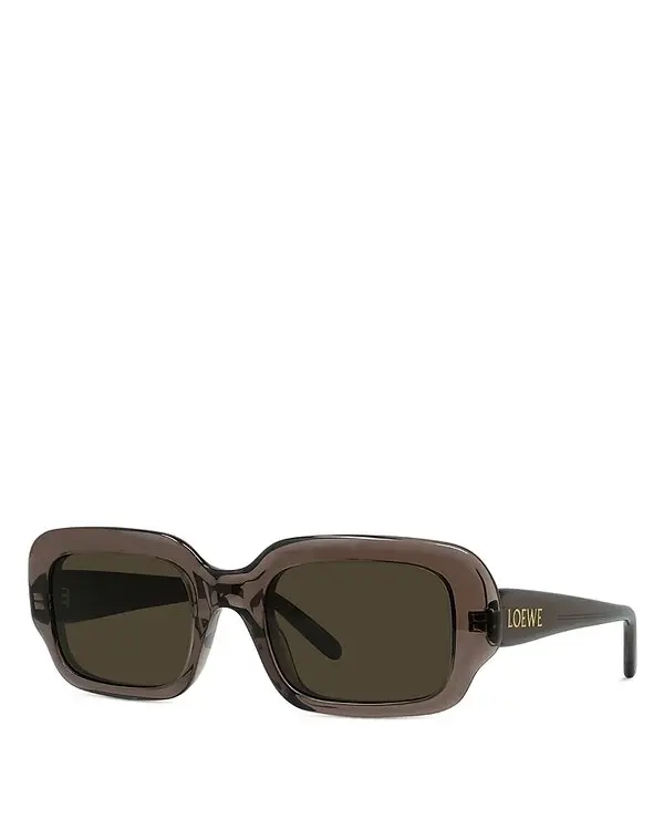 Loewe Rectangular Sunglasses, 51mm