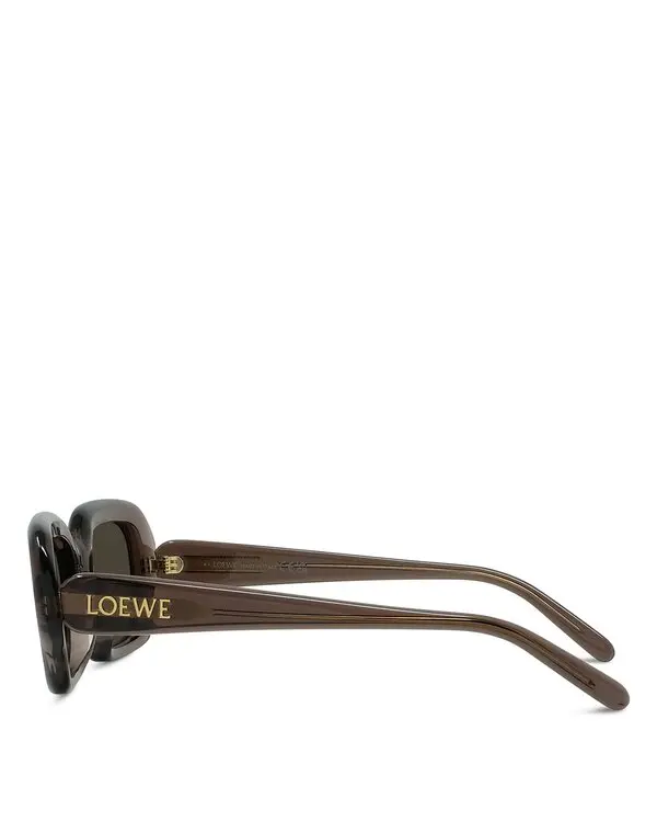 Loewe Rectangular Sunglasses, 51mm