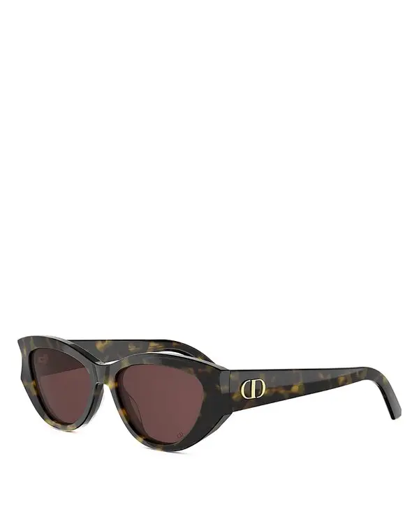 Dior Oval Sunglasses, 53mm